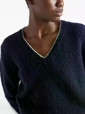 Prada Wool V-neck Sweater