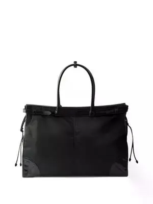 Prada Bonnie Re-nylon And Leather Tote Bag