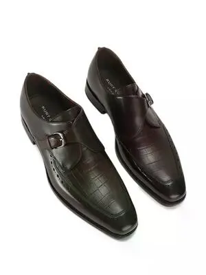 Kurt Geiger Beaumont Monk Shoes - Brown