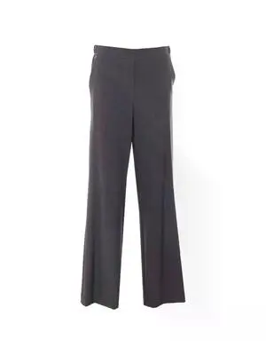 RUE DU BAC Elasticated-waist Trousers - Grey