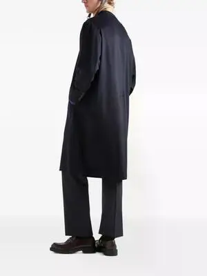 Prada Chest-pocket Single-breasted Coat