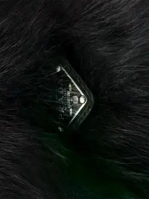 Prada Shearling Smartphone Pouch