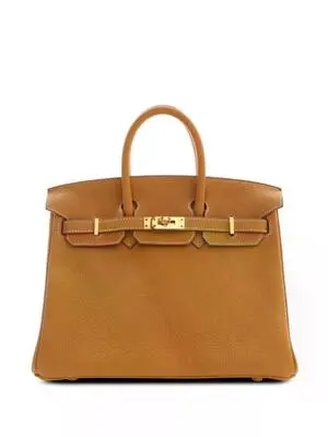 Hermès 2024 Togo Birkin Retourne 25 Handbag - Brown