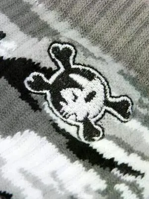 AAPE BY *A BATHING APE Camo-print Striped Socks