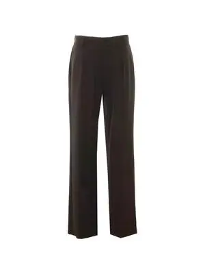 RUE DU BAC Straight-leg Pleated Trousers