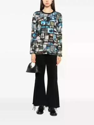 AGNES B. Photographic-print Long-sleeve T-shirt