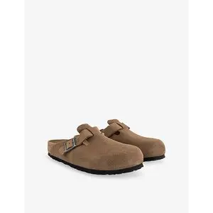 BIRKENSTOCK Boston Suede Clogs