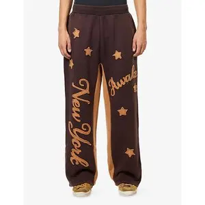 AWAKE NY Starry Graphic-print Cotton Jogging Bottoms