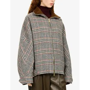 DARKPARK Celine Aviator Wool-blend Bomber