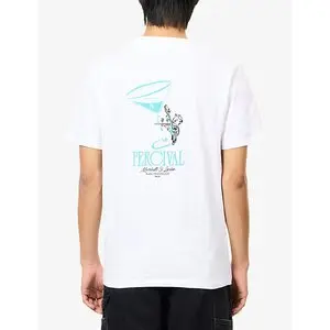 PERCIVAL Walker Printed Cotton T-shirt Xxl