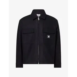 Carhartt Work In Progress Atoka Wool-blend Shirt Jacket - Black