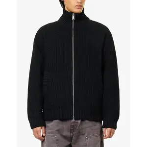 Carhartt Work In Progress Banley Zipped Knitted Sweater Jacket