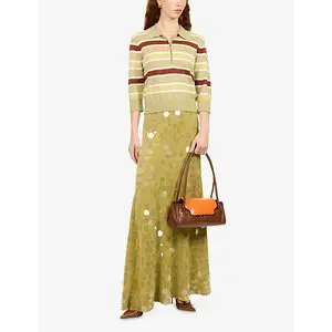 ZANKOV Davidoff Stripe Wool Polo Top