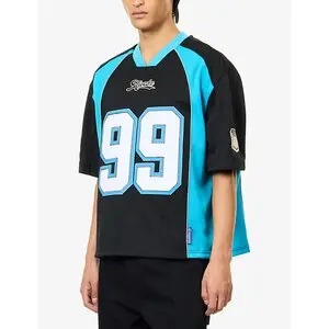 AWAKE NY Script Football Jersey T-shirt