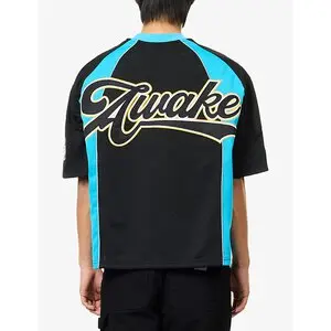 AWAKE NY Script Football Jersey T-shirt