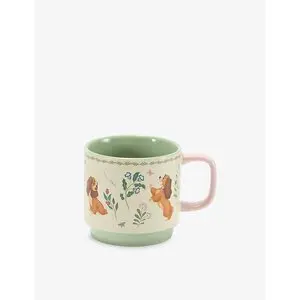 THE DISNEY STORE AT SELFRIDGES Dogs Stoneware Mug - Multi-coloured