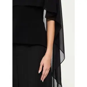 A.L.C. Adela Chiffon Cape Top