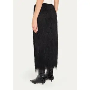 A.L.C. Phoebe Fringed Midi Skirt