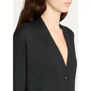 THE ROW Vanon Cashmere V-neck Cardigan