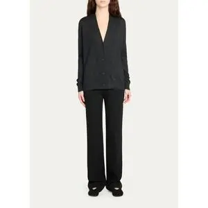THE ROW Vanon Cashmere V-neck Cardigan