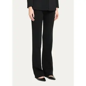 THE ROW Itolo Low-rise Bootcut-leg Tailored Pants