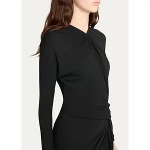 THE ROW Artia Draped Jersey Dress