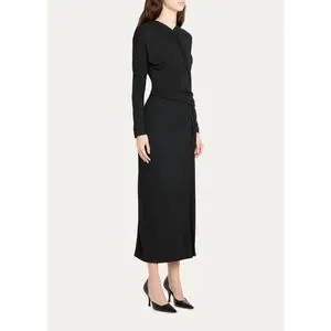 THE ROW Artia Draped Jersey Dress