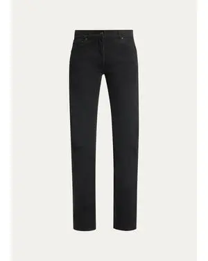 THE ROW Imma Slim Jeans - Black