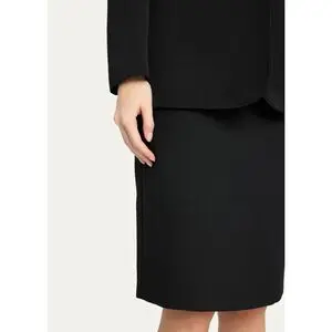 THE ROW Larco Wool Pencil Skirt
