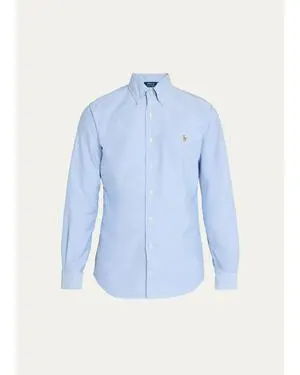 Polo Ralph Lauren Classic-fit Oxford Button-down Shirt - Blue