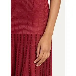 Ulla Johnson Lilah Eyelet Degrade Midi Skirt