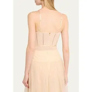 Zimmermann Dot Corset Bodysuit