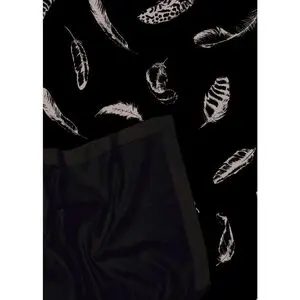 Alonpi Leaf-print Cashmere & Wool Throw