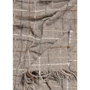Alonpi Aria Checked Cashmere Throw