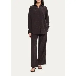 Matteau Paisley Drawstring Trousers