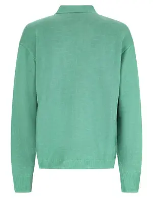 Studio Nicholson Polo In Maglia In Filato Di Carta