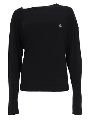 VIVIENNE WESTWOOD Top "hebo" A Maniche Lunghe