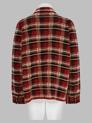Guest In Residence Overshirt "plaid Work" In Cashmere