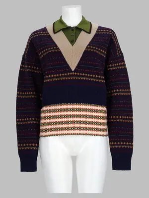 Dries Van Noten Maglia "toinette" In Lana