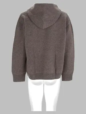 Studio Nicholson Maglia In Lana E Cashmere Con Cappuccio