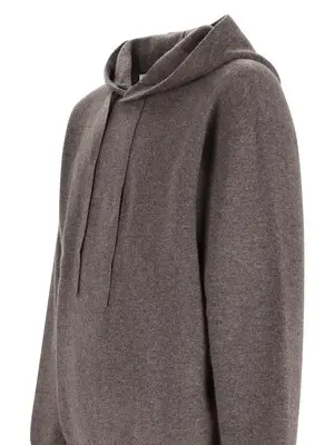 Studio Nicholson Maglia In Lana E Cashmere Con Cappuccio