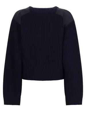 GANNI Maglia In Lana A Coste