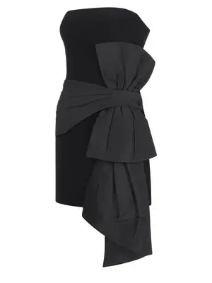 ROTATE BY BIRGER CHRISTENSEN Abito Bustier Con Fiocco