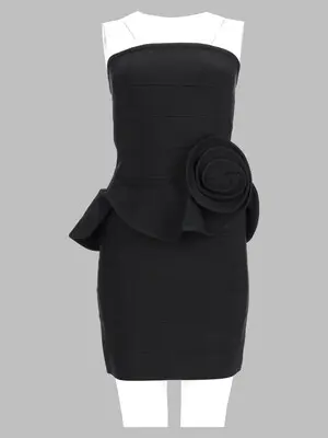ROTATE BY BIRGER CHRISTENSEN Abito Corto "rose Tube