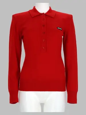 ROTATE BY BIRGER CHRISTENSEN Polo In Maglia Di Lana Merino E Cashmere