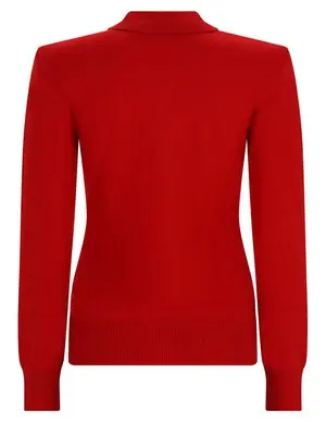 ROTATE BY BIRGER CHRISTENSEN Polo In Maglia Di Lana Merino E Cashmere