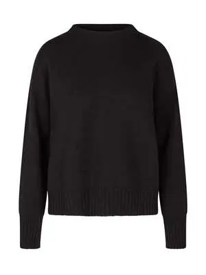 VANISE Sandy Crewneck Knit Sweater - Nero