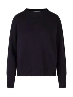 VANISE Sandy Knit Mock Neck Top - Notte