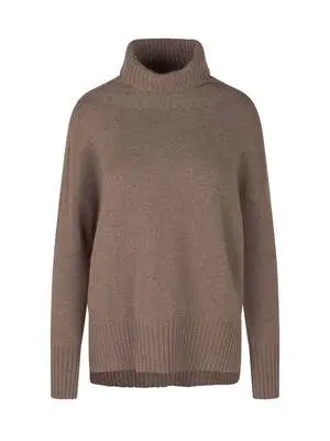 VANISE Lycia Textured Knit Sweater - Castoro