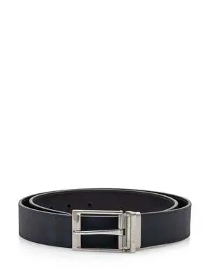 Burberry 35mm Tb Lacquered Belt - Charcoal/graphite